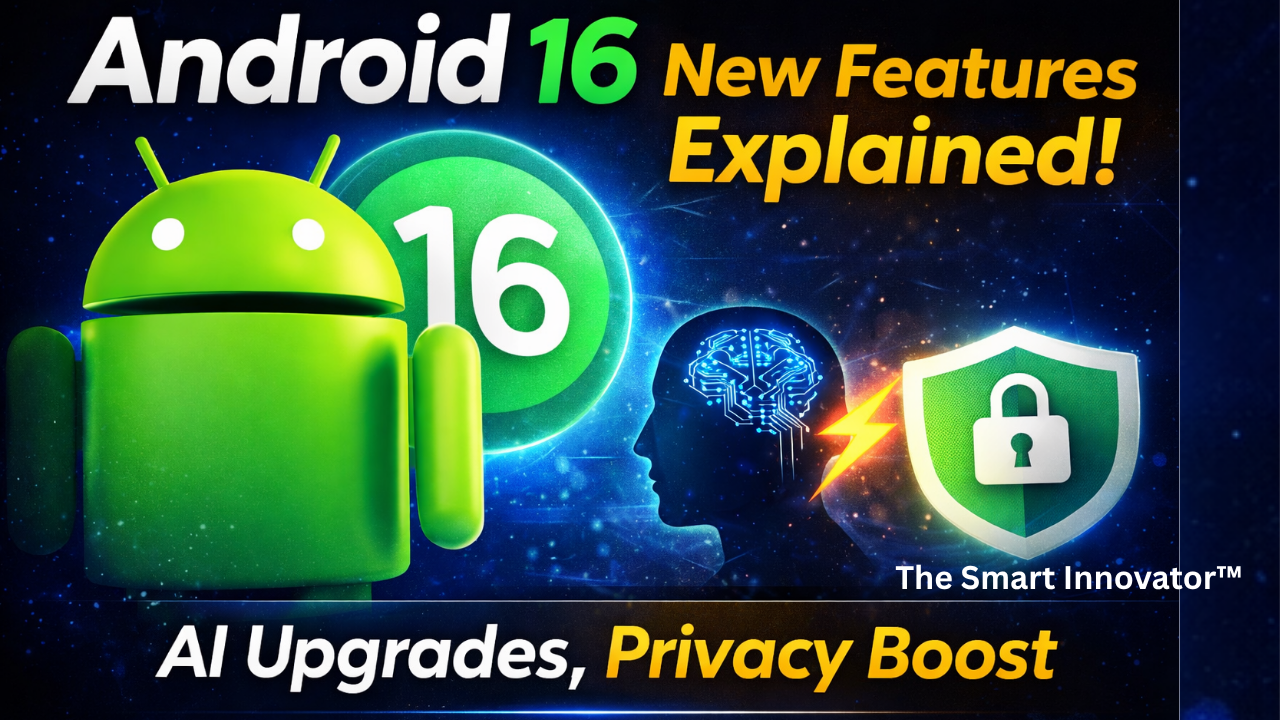 Android 16 New Features Explained: AI Upgrades, Privacy Boost