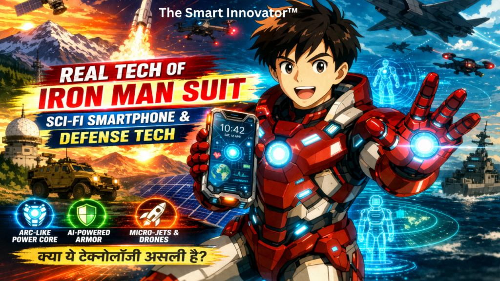 Real Tech Of Iron Man Suit: Sci-Fi Smartphone & Defense Tech