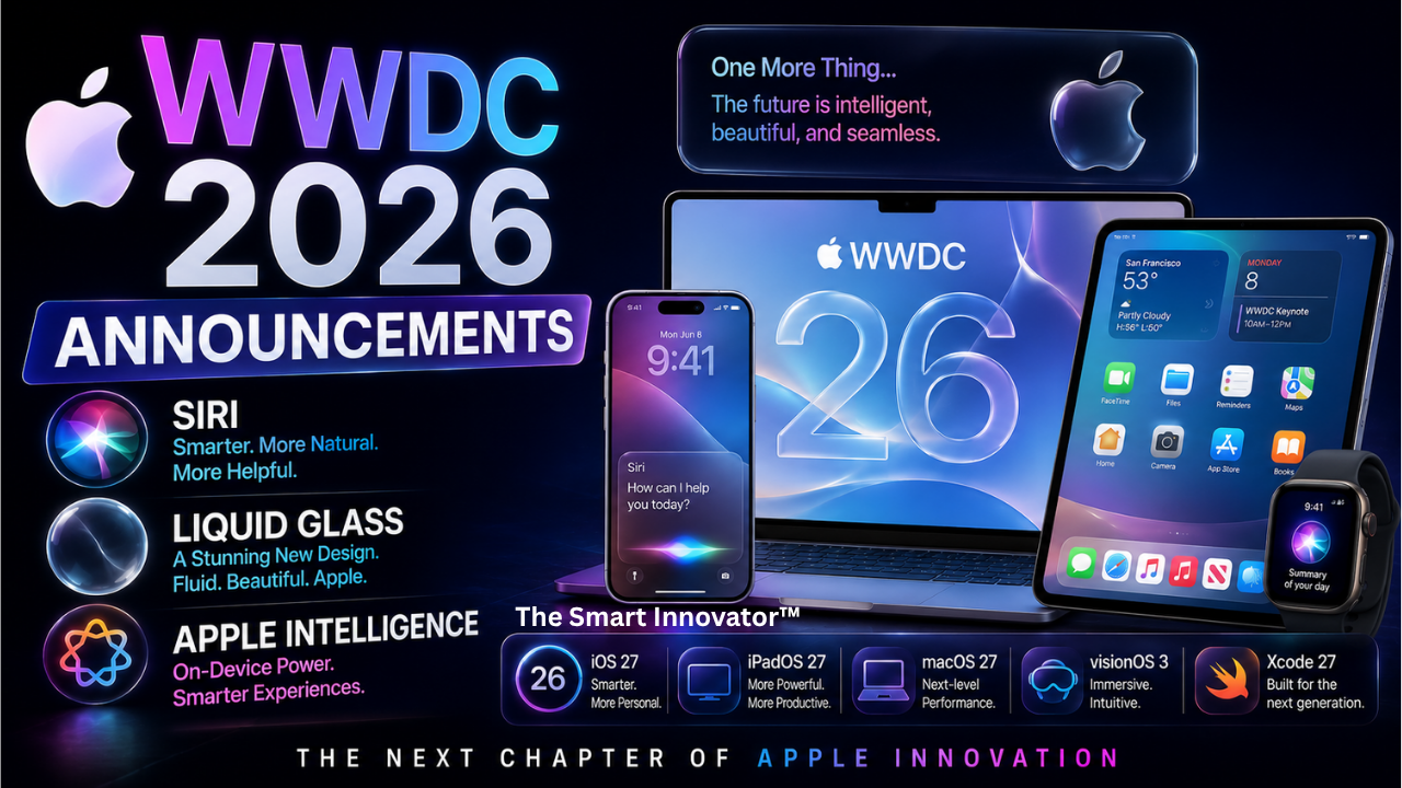 WWDC 2026 Announcements: Siri, Liquid Glass, Apple Intelligence